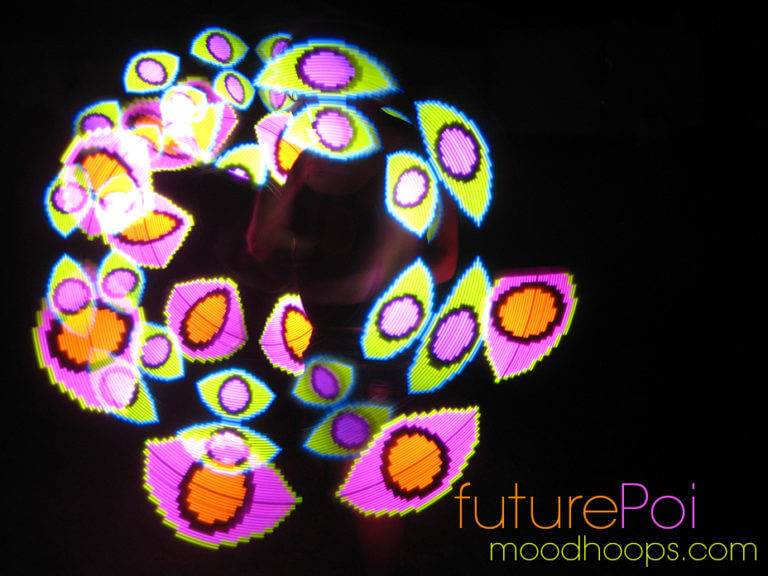 FuturePoi - LED smart poi, by Moodhoops.com