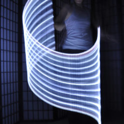 Halo LED Levi Wand, Single, Solid Color Glow - Moodhoops