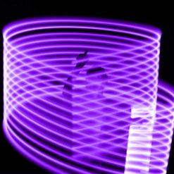 Halo LED Levi Wand, Single, Solid Color Glow - Moodhoops