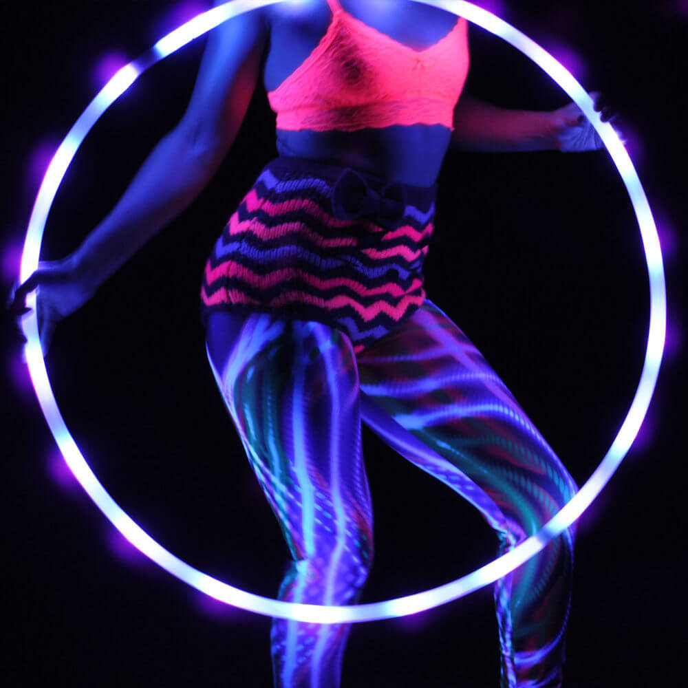 Neon LED Hoop | Fluorescent hula hoops | MoodHoops