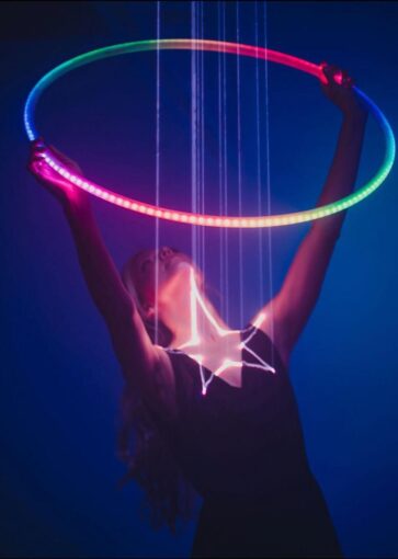 FutureHoop Designer – Customizable, Programmable Smart LED Hoop