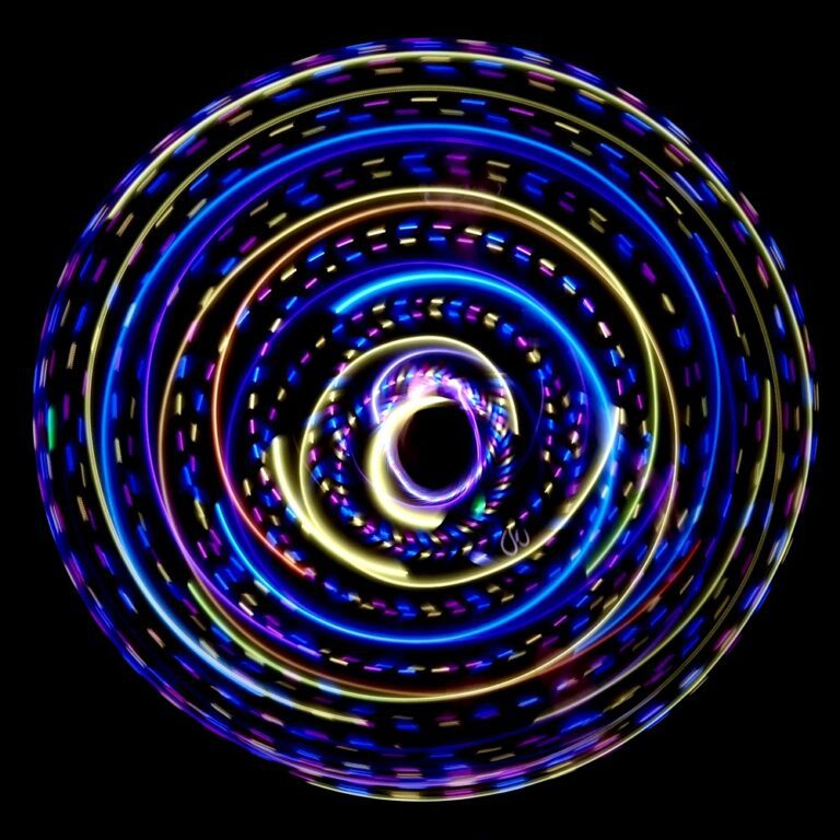 Blaze LED hoop - LED Hoops by MoodHoops.com