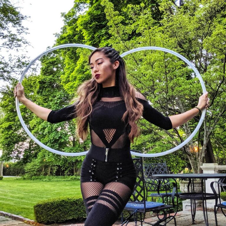 Translucent Clear Polypro Hoop - Moodhoops.com