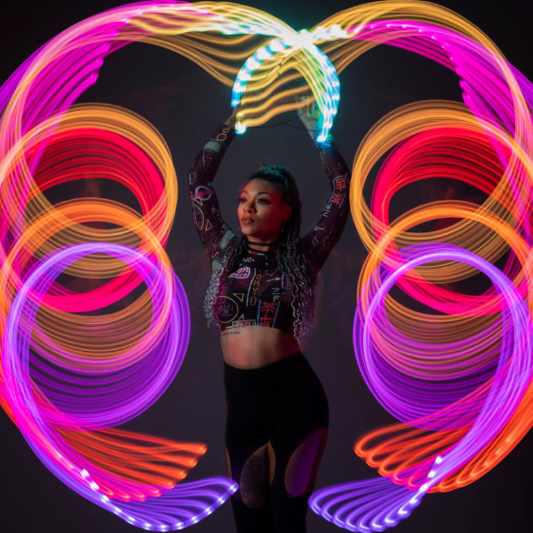 Animated LED Hoops with unreal visualizations | MoodHoops