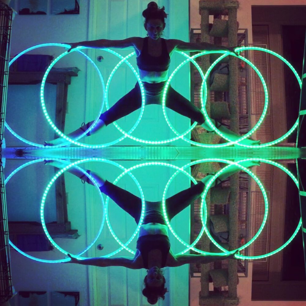 FutureHoop Pro - LED Smart Hoops in 5/8 and 3/4 tubing