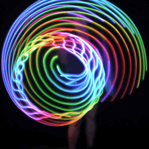 LED Hula Hoops Create Stunning Visual Flow | MoodHoops